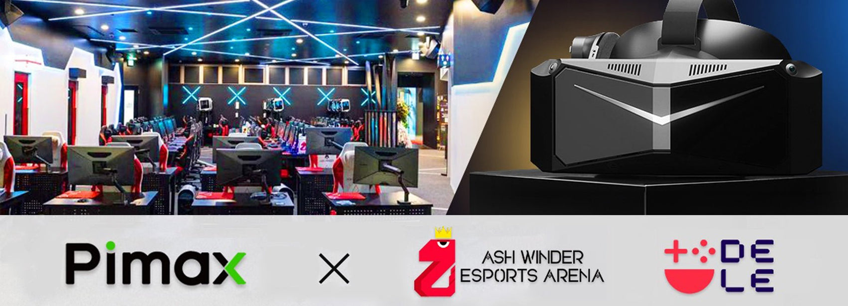 Pimax × DELE × ASH WINDER esports ARENA共催 VR高沉浸イベント 〜次世代のVRゲーミング体験〜